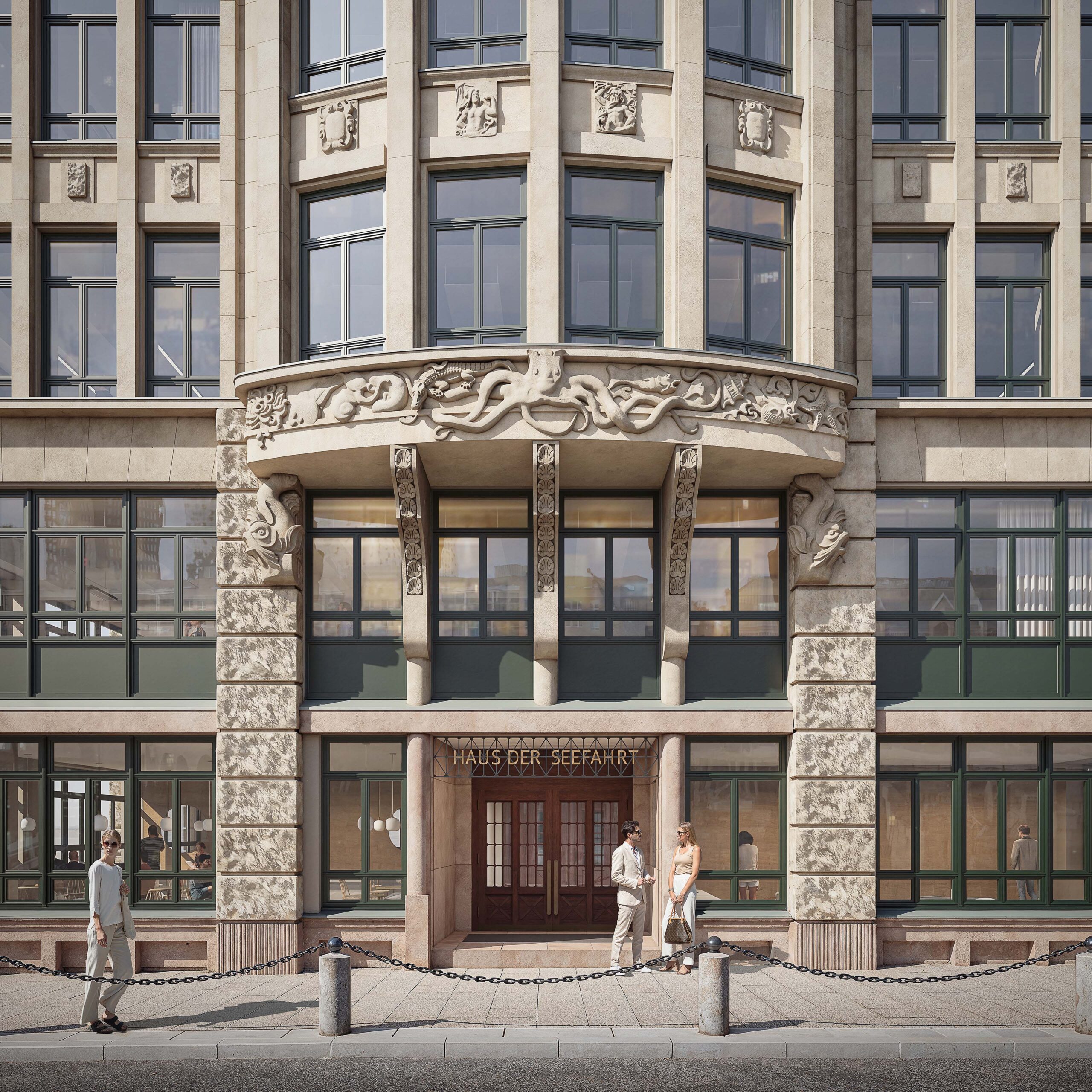Haus der Seefahrt | Höhe Brücke 1 - Hamburg